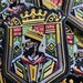 Heraldic Patch,1-pc monarch's Reign Embroidered Patch: the Black King ...