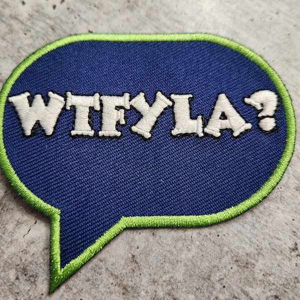 Speech Bubble Patch - Etsy