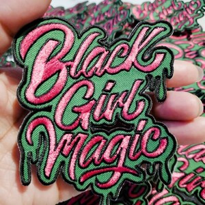 Pink & Greendrippin Black Girl Magic NEW Design - Etsy