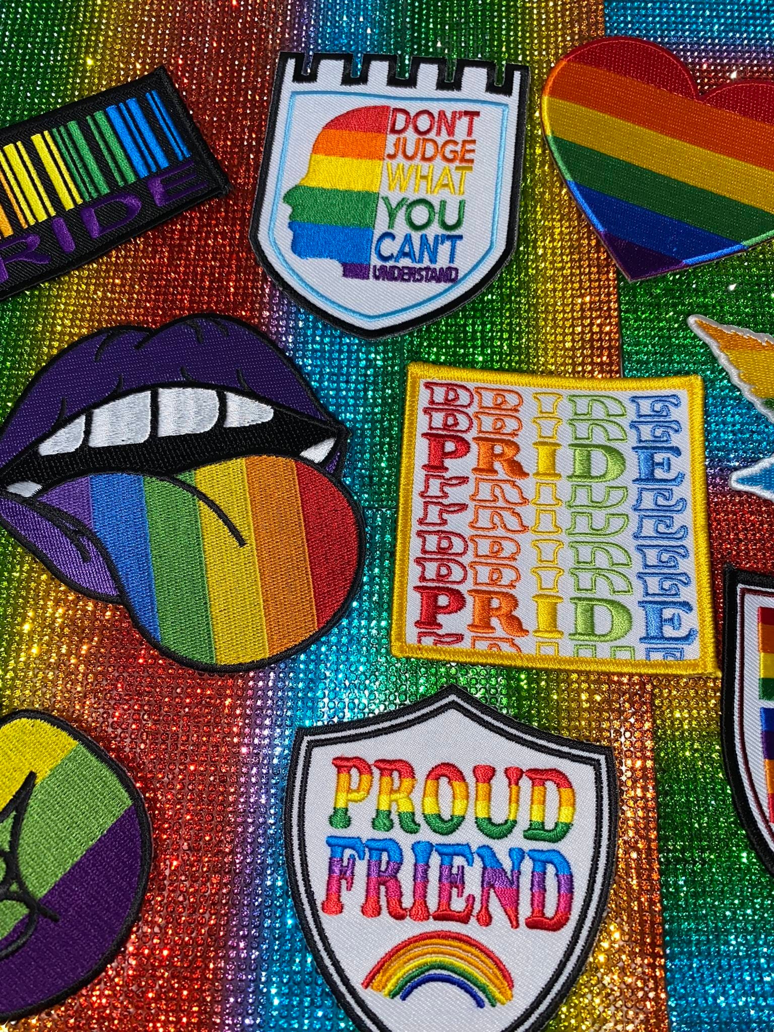 10-pc Pride Collection: Full Set of Embroidered LGBTQ Patches - Etsy