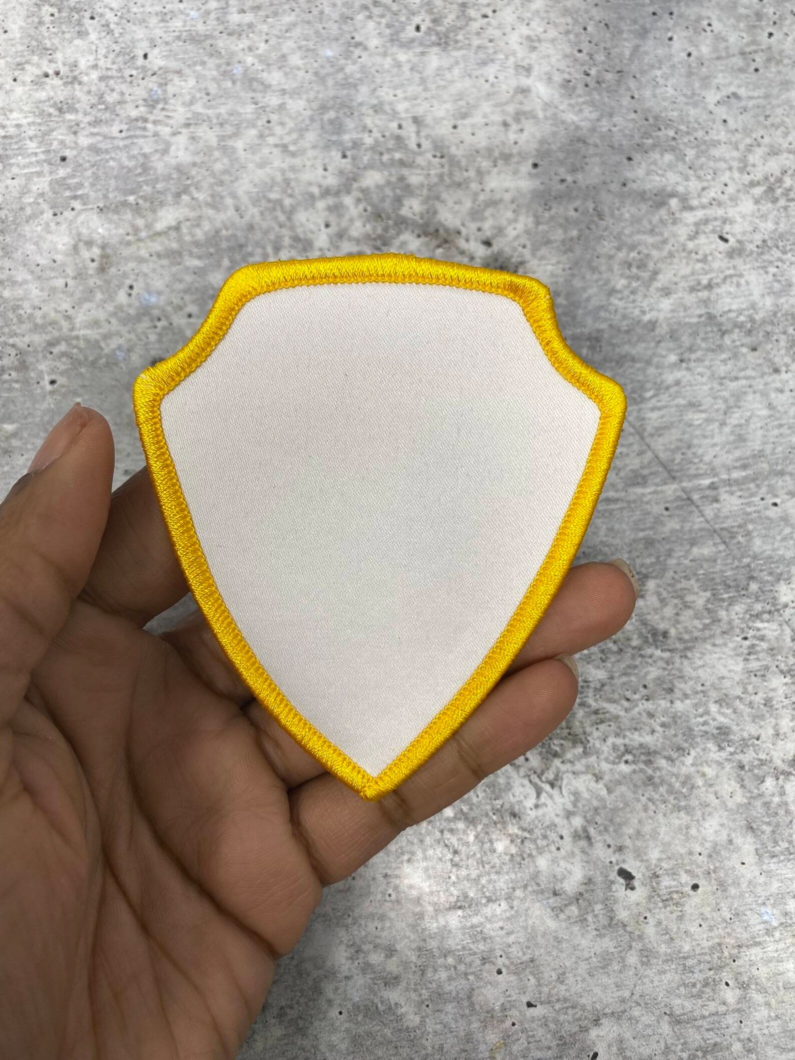 New Colors & Shapes: 3.5" Medieval Crest, Sublimation Patch Blanks ...