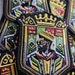 Heraldic Patch,(1-pc) "monarch's Reign" Embroidered Patch: the Black ...