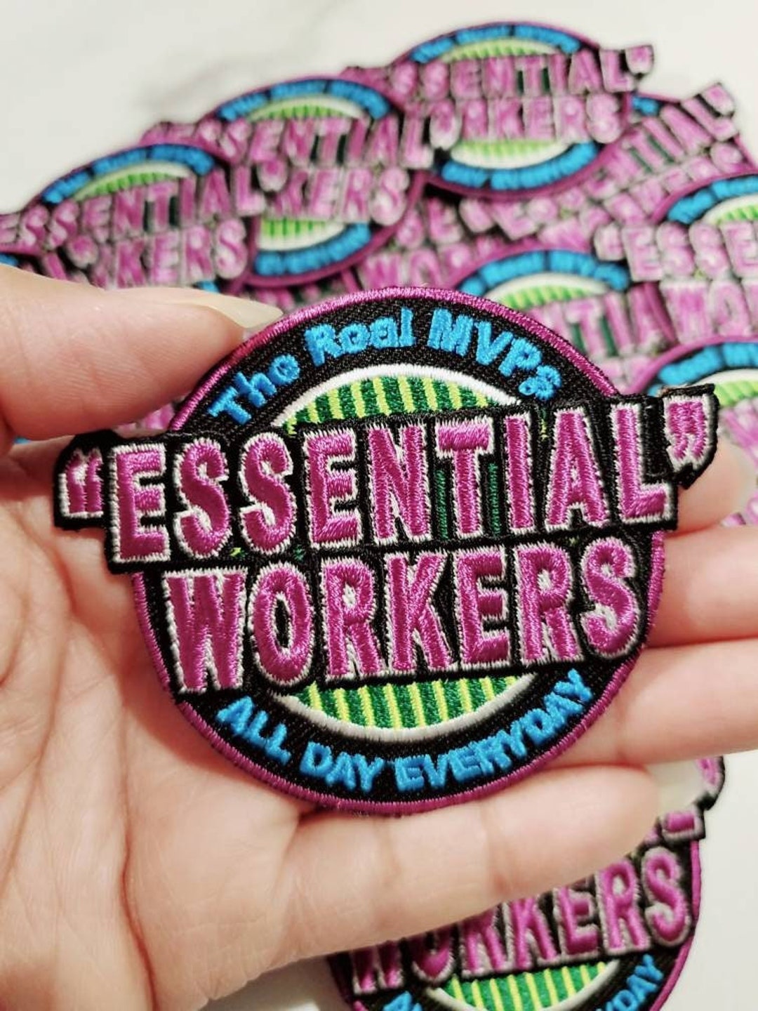 NEW Arrival, "essential Workers, the Real Mvp," Essential Patch ...
