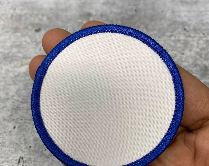 Best Quality, 2.5" (small) Round, Sublimation Patch Blanks, Paper ...