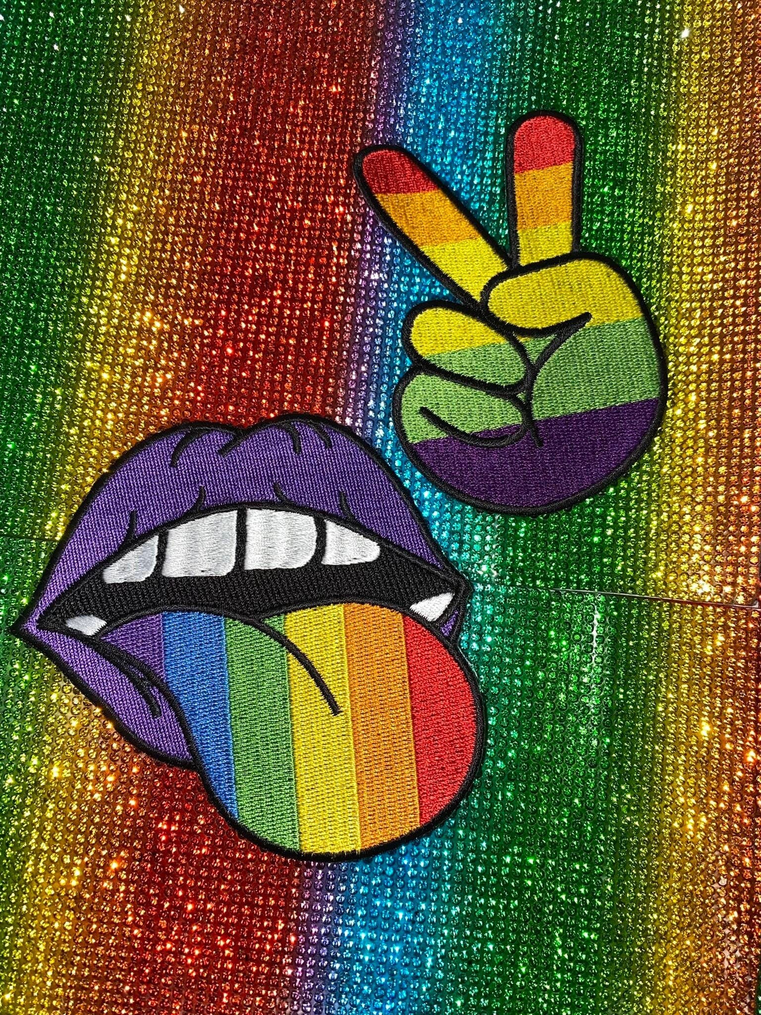 10-pc Pride Collection: Full Set of Embroidered LGBTQ Patches for ...