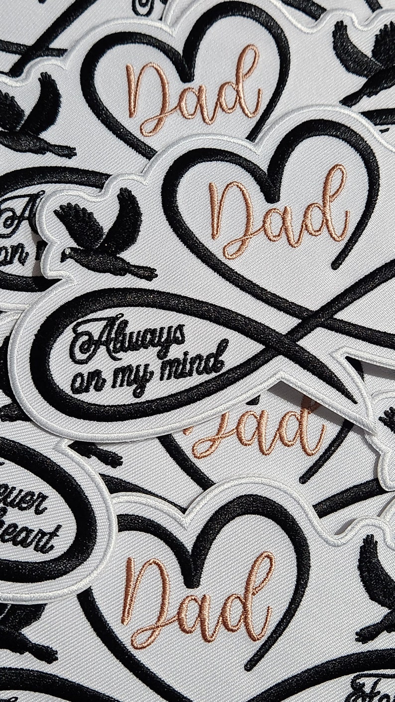 Memorial Infinity Collection: Patch Party Club, "dad" Eternal ...
