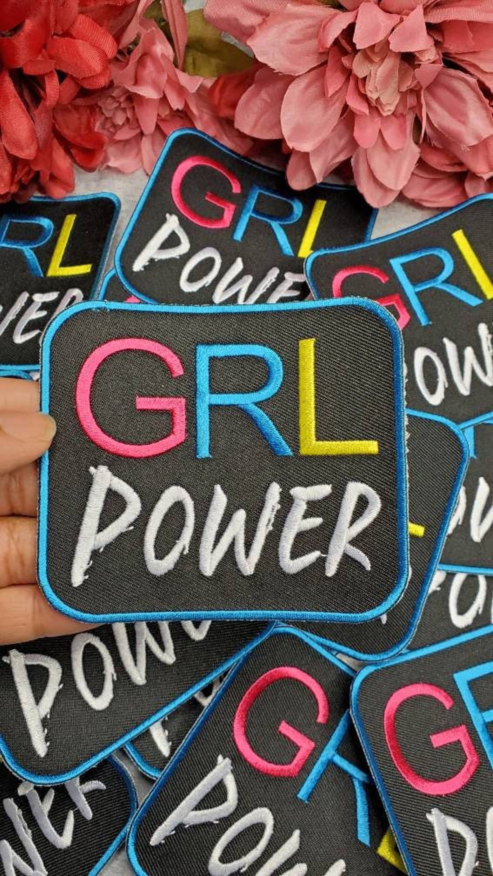 New Arrival grl Power Female Empowerment Patch - Etsy