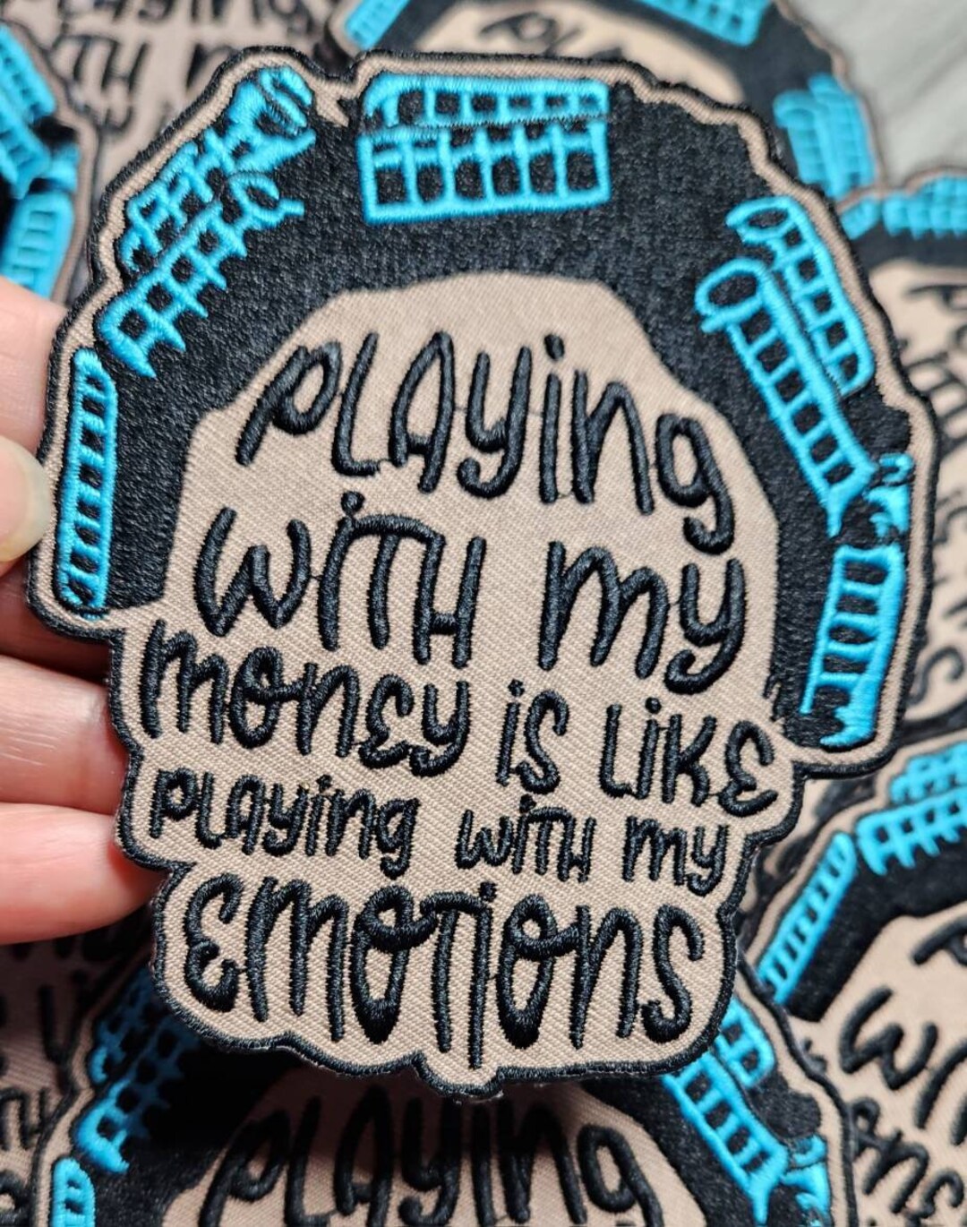Funny Movie Quotes Patch, 1-pc "playing With My Money, is Like ...