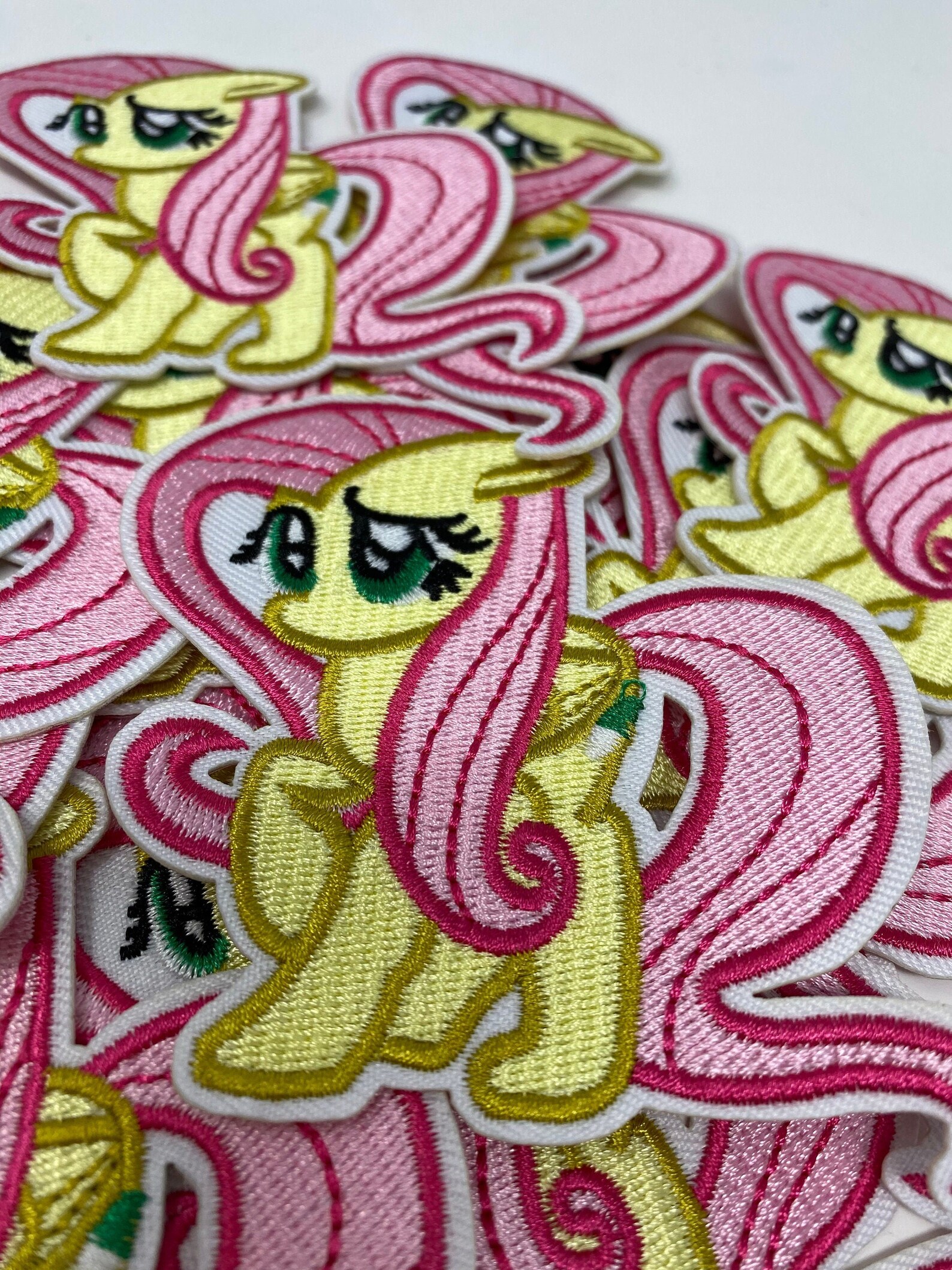 NEW, Exclusive Patch "pouting Pony" Iron-on Embroidered 3D Patch, Size ...