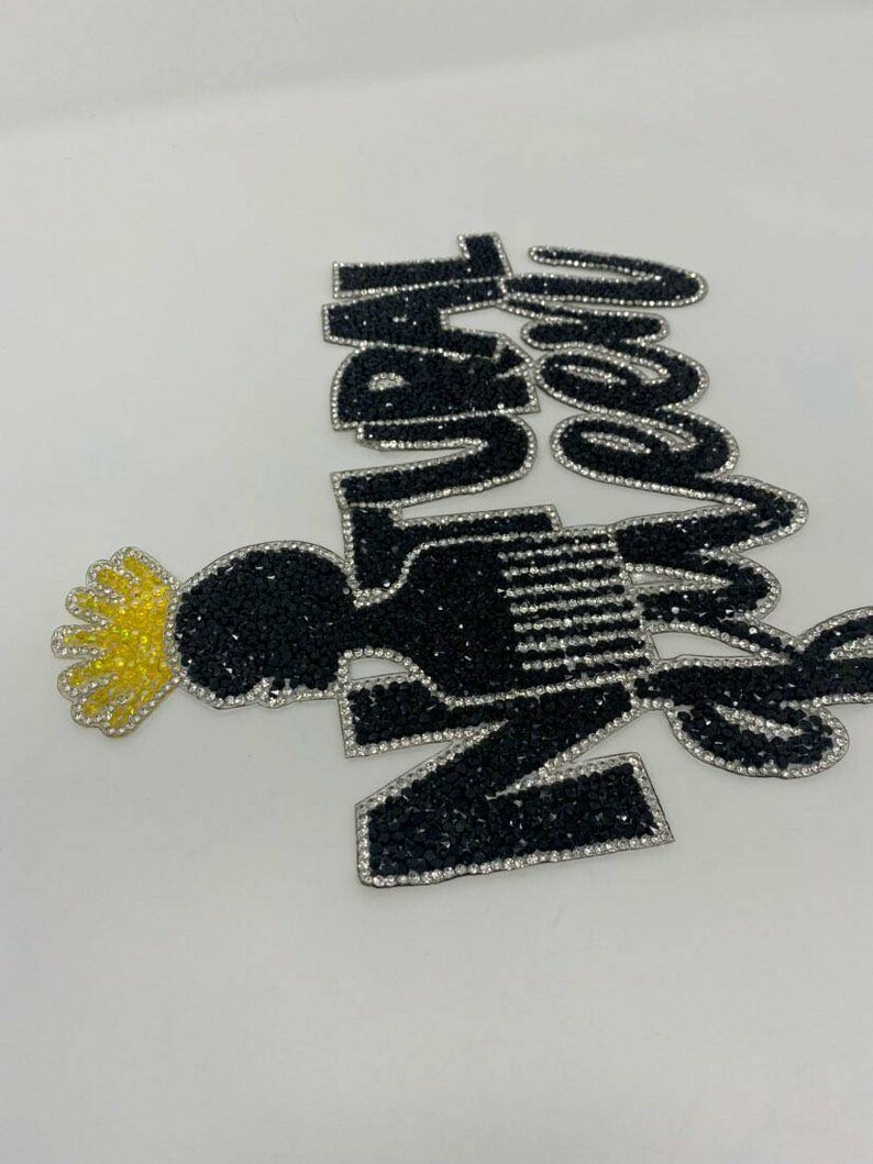 Rhinestone Patch natural Queen Super Bling Patch - Etsy