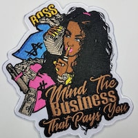 Iron on Boss Patch - Etsy