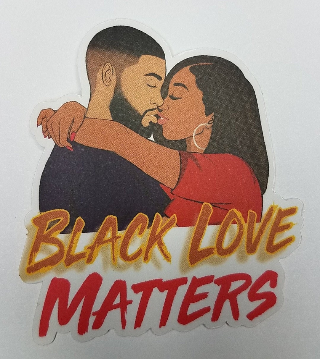 Black Love Matters, African American Planner Stickers, 2-pcs, Love ...