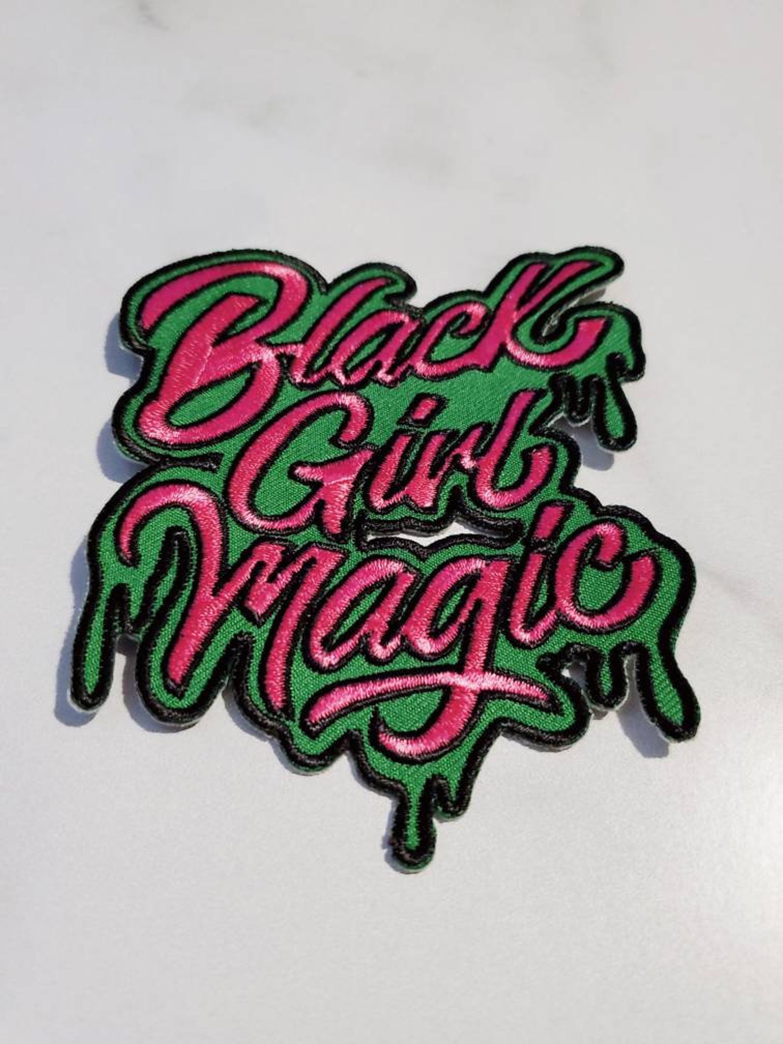 Pink & Greendrippin Black Girl Magic NEW Design - Etsy