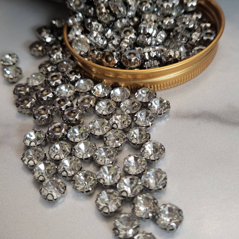 Crystal Rivets 6 Mm - Etsy