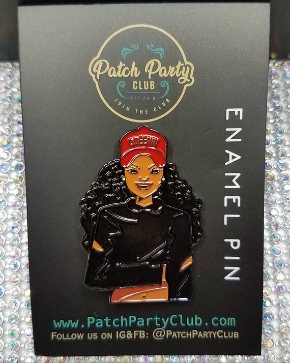 Pin Feminist Black Girl Magic Enamel Pin queenin - Etsy