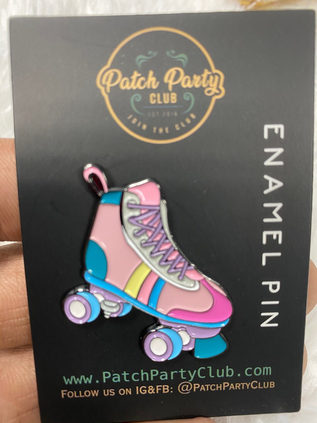 NEW, Nostalgic "roller-skate" Enamel Pin, Fun Lapel for Jackets, and ...