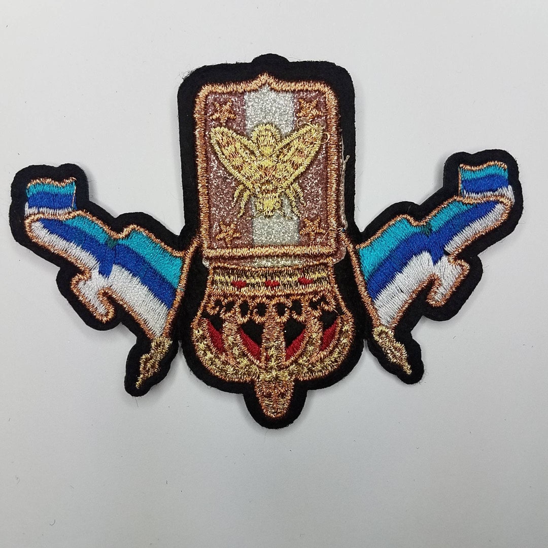 Heraldic, 1-pc, Metallic 'rose Gold' Royalty Crest, With Fly and Crown ...