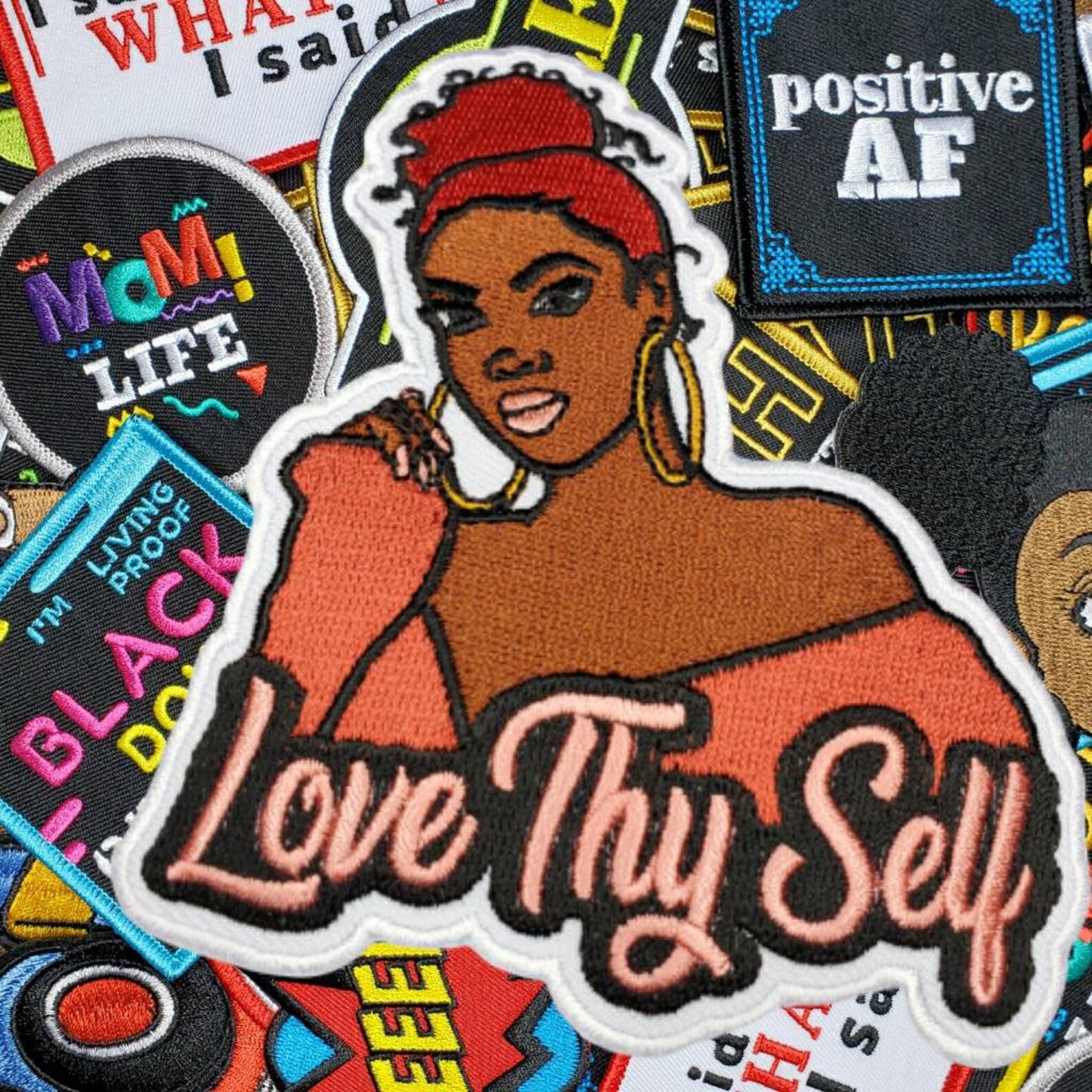 Feminist Iron-on Patch love Thyself Size 4 - Etsy