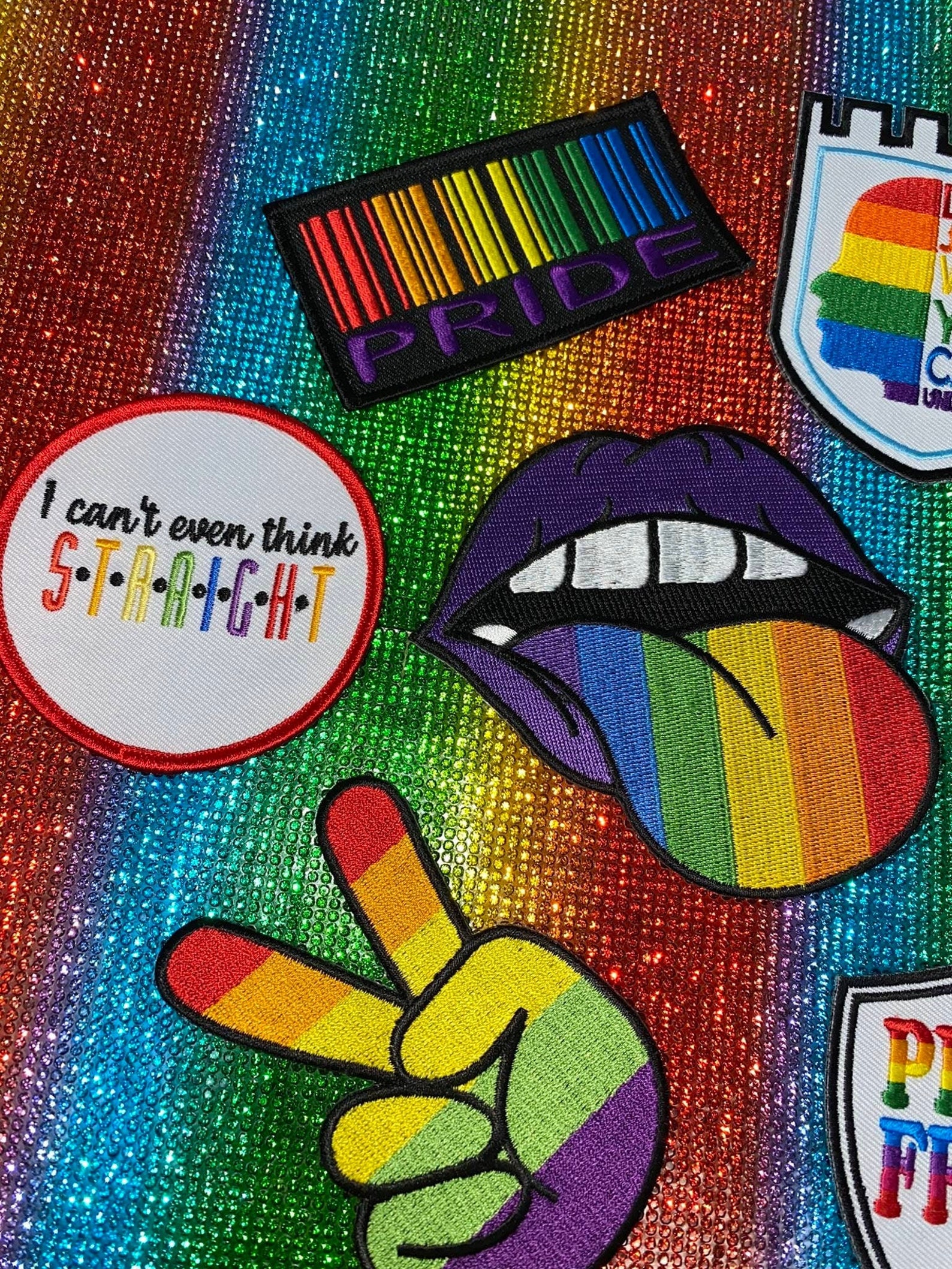 10-pc Pride Collection: Full Set of Embroidered LGBTQ Patches for ...