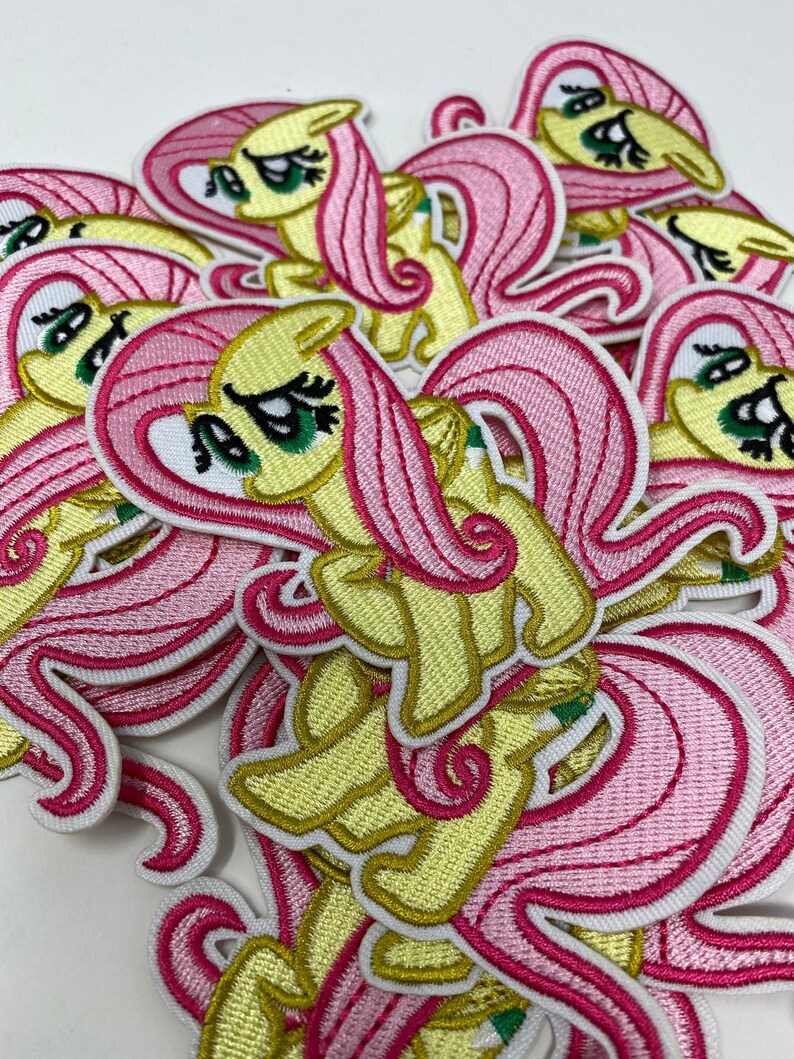 NEW, Exclusive Patch "pouting Pony" Iron-on Embroidered 3D Patch, Size ...