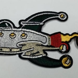 Embroidered "rocket Love" Novelty Patch, DIY Appliques, Cool Iron on ...