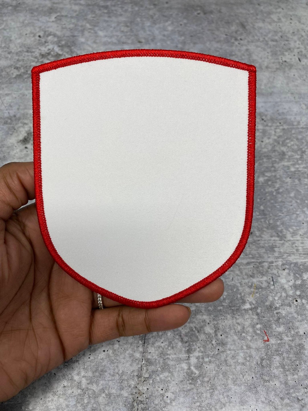 Best Quality, 5" Crest (large), Sublimation Patch Blanks, Paper Backed ...