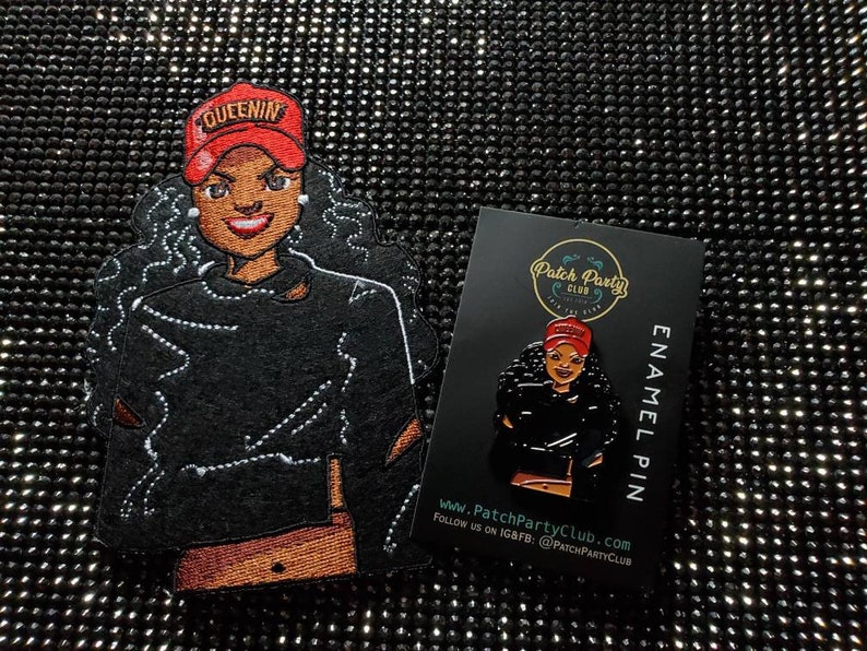 Pin Feminist Black Girl Magic Enamel Pin queenin - Etsy
