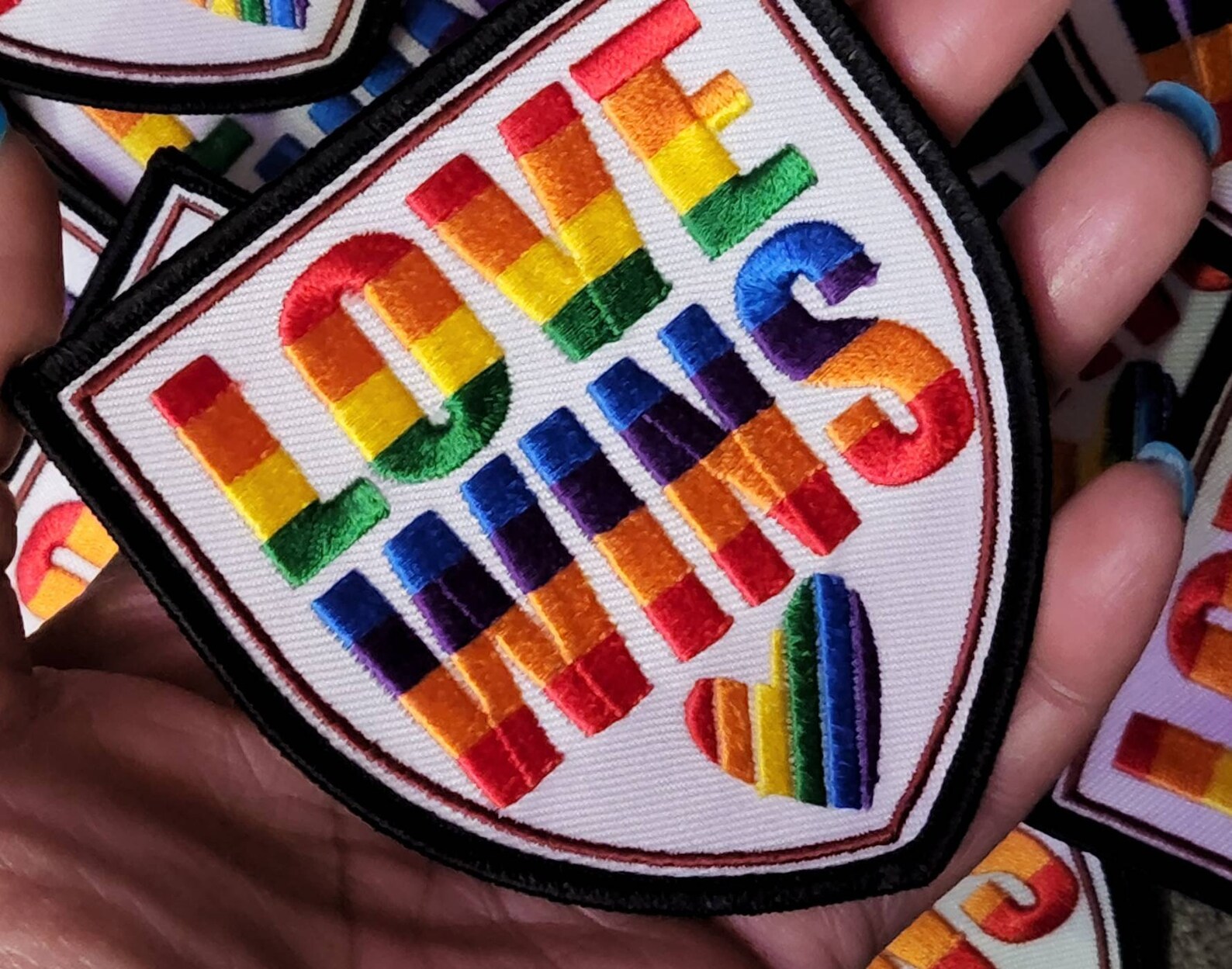 Pride Collection: 1-pc love Wins Badge Sz - Etsy