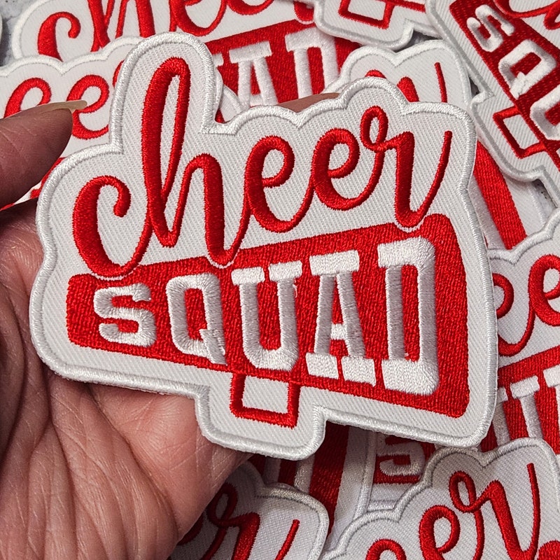 Cheerleader Applique - Etsy