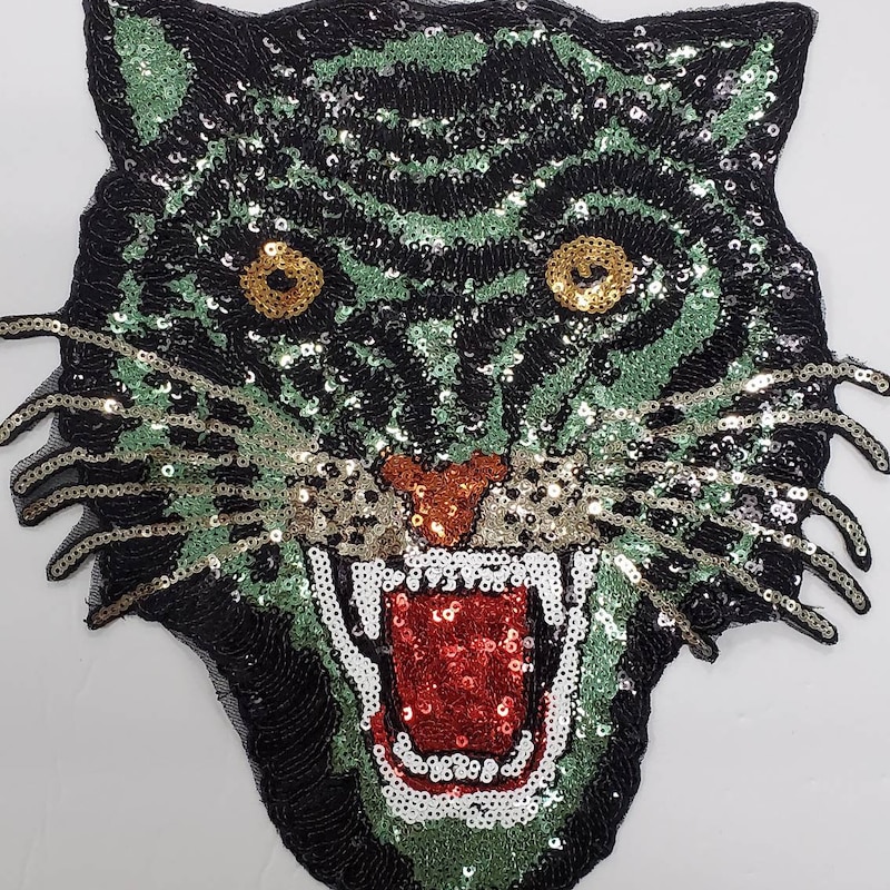 Large Sew on Tiger Patch - Etsy