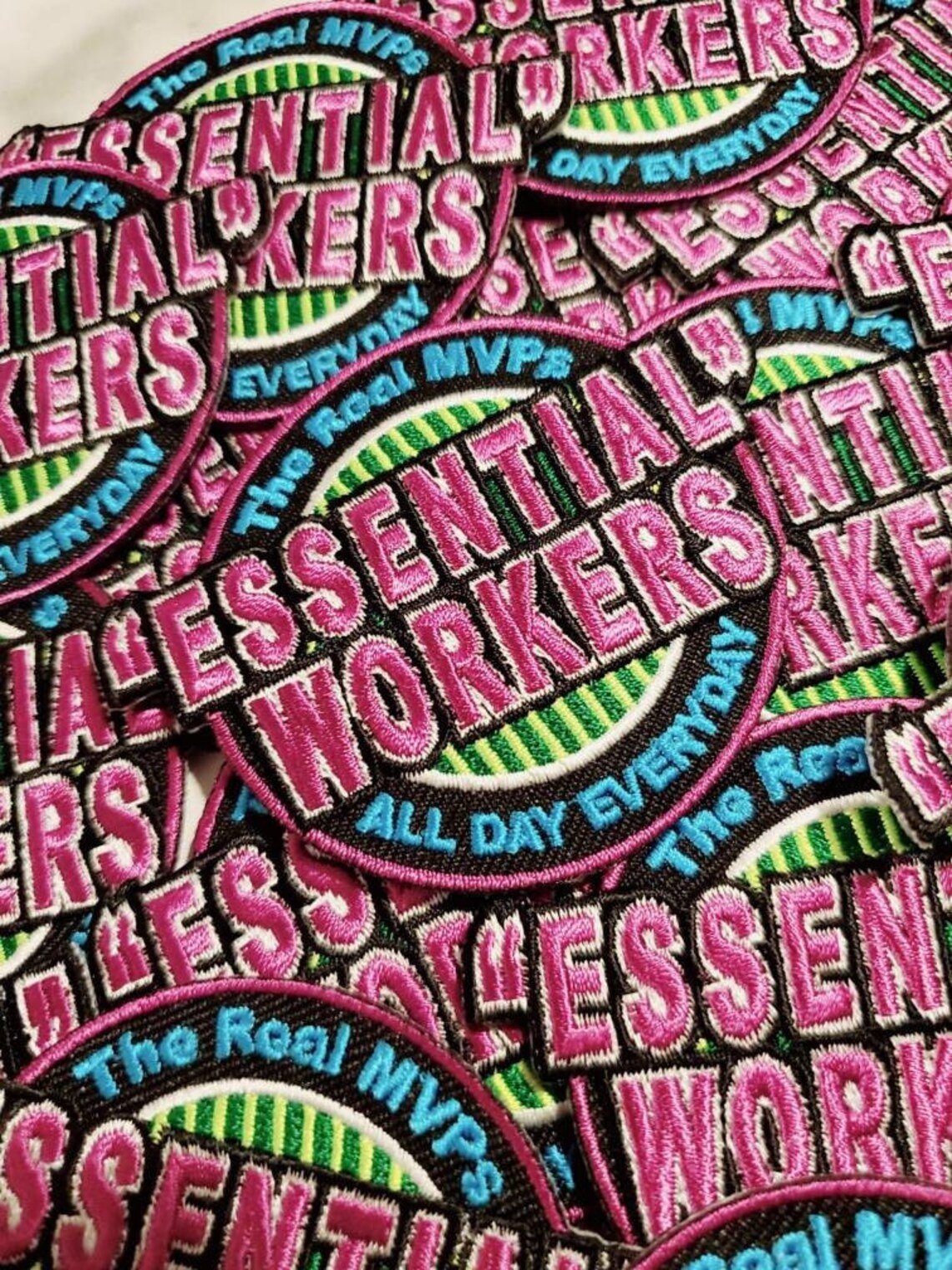 NEW Arrival, "essential Workers, the Real Mvp," Essential Patch ...