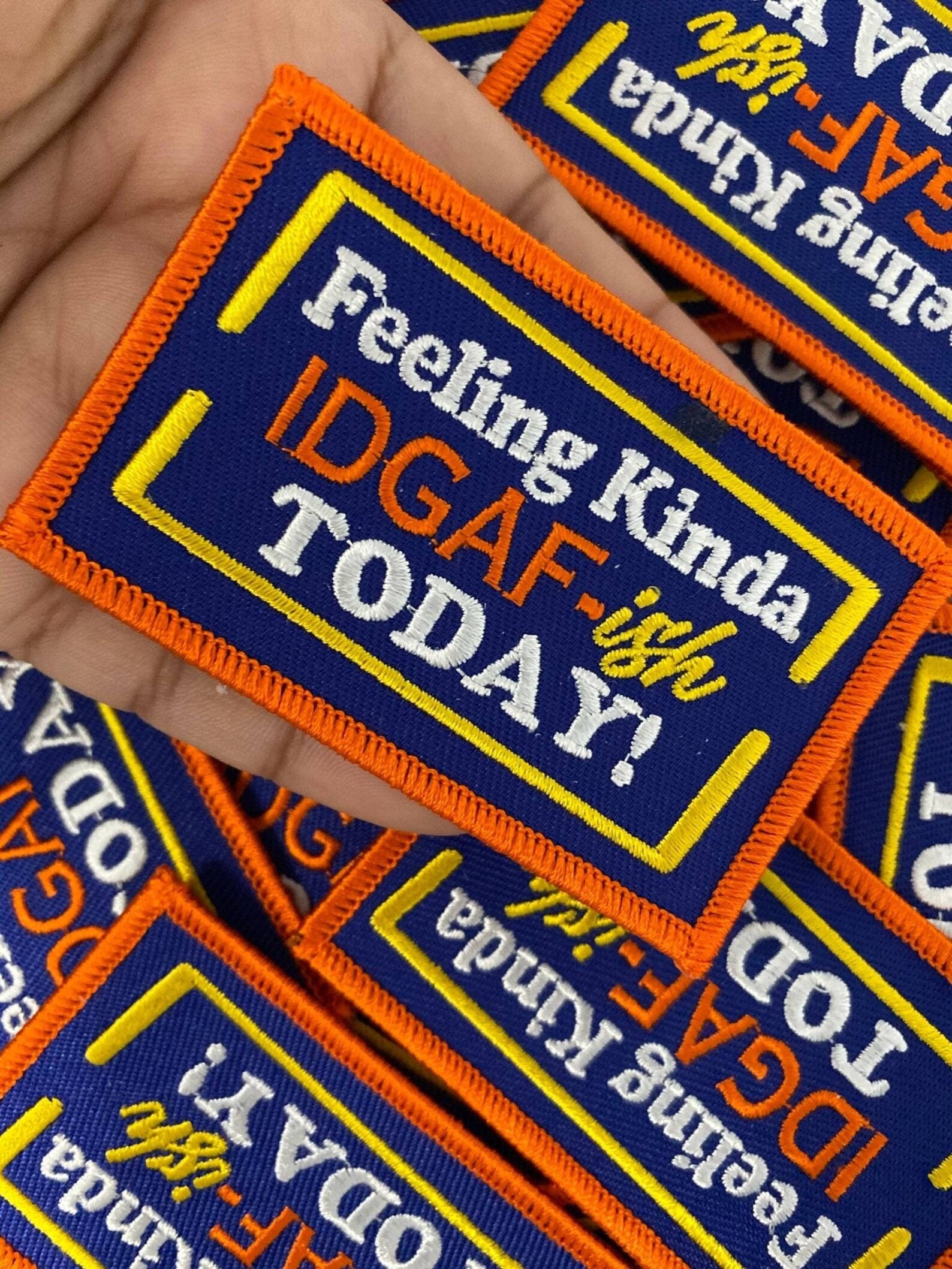 Exclusive Patch feeling Kinda Idgaf-ish Today - Etsy