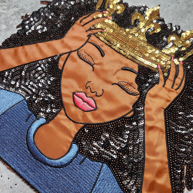 Oversized Sequin Patches - Etsy