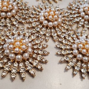 Exclusive Pearl & Gold Star With Rhinestones 1-pc Flatback - Etsy