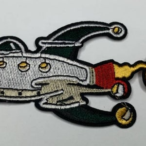 Embroidered "rocket Love" Novelty Patch, DIY Appliques, Cool Iron on ...