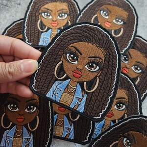 Patch Party Club, "twisted Beauty"(1-pc) Size 4" Iron-on Patch ...