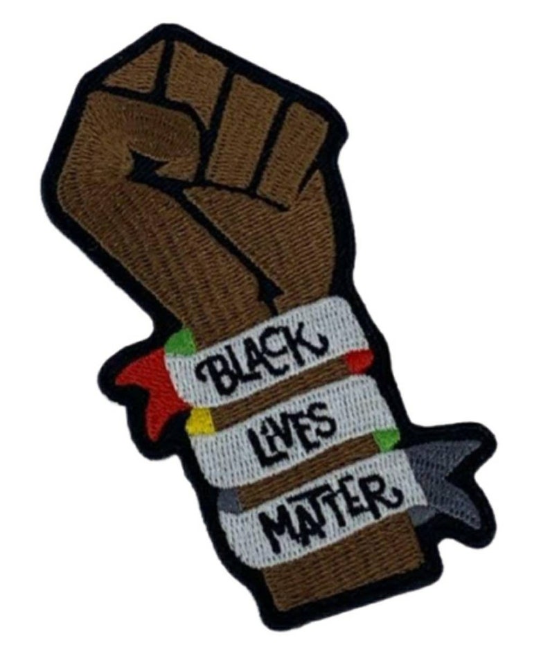 Black Lives Matter Fist Exclusive Afrocentric Patch BLM - Etsy