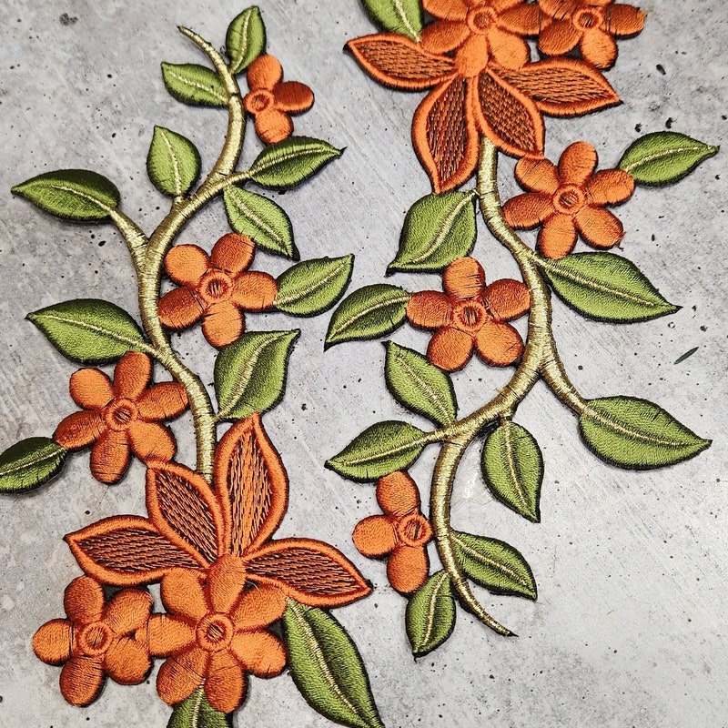 Red Iron on Patch Bundle - Etsy