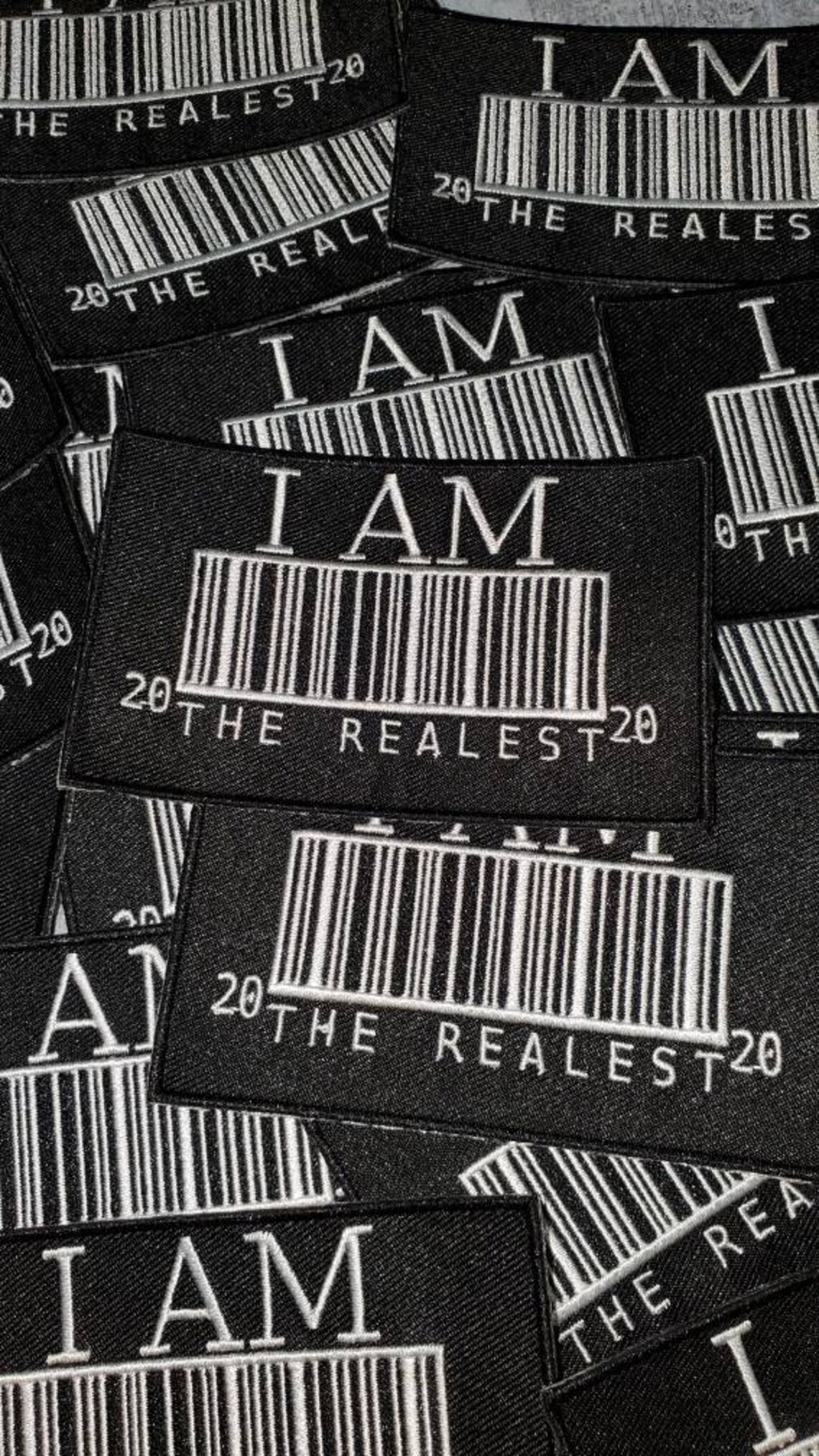 New Arrival i Am the Realest 2020 Patch With - Etsy