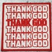 New Size, Thank God, Thank God, Thank God, Motivational Quote Patch, 3. ...