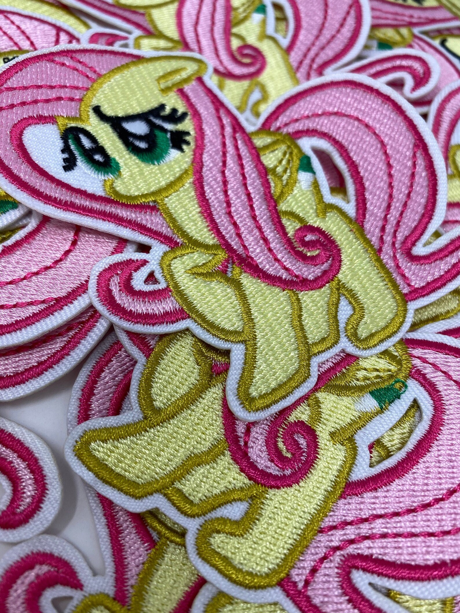 NEW, Exclusive Patch "pouting Pony" Iron-on Embroidered 3D Patch, Size ...