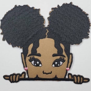 NEW, Size 3" Adorable Peek a Boo Lisa Patch, Cute Patch for Girls, Iron ...