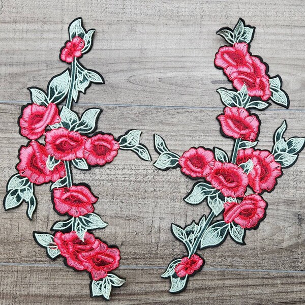 Floral Patches - Etsy