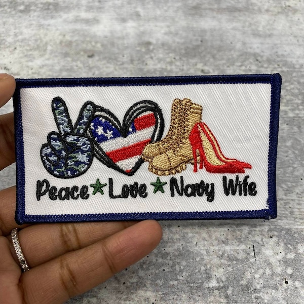 Military Wife Patch - Etsy