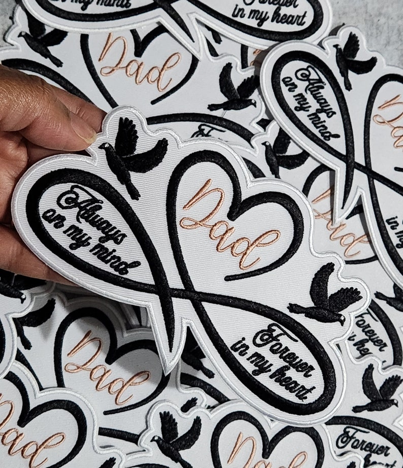 Memorial Infinity Collection: Patch Party Club, "dad" Eternal ...