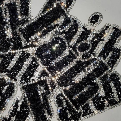 NEW Arrivalfaith Blinged Out Rhinestone Patch - Etsy
