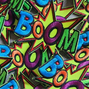 NEW Colorful Starburst 1-pc boom Patch - Etsy