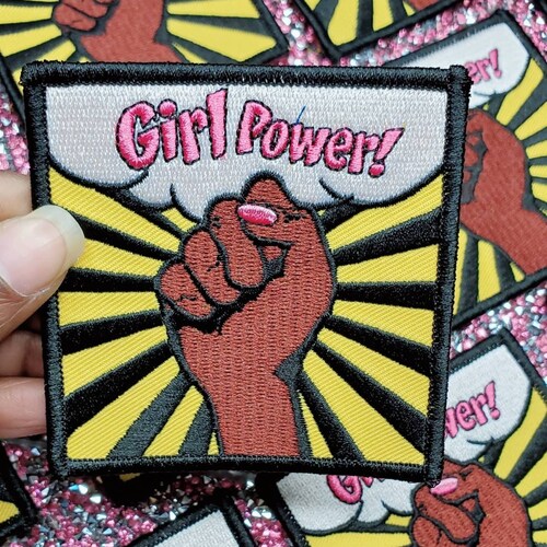 Exclusive girl Power Iron-on Embroidered - Etsy