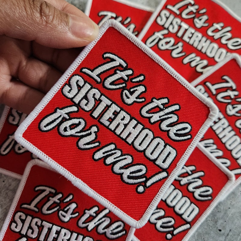 Sorority Hat With Patches - Etsy