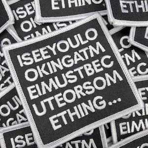 Statement Patch - Etsy